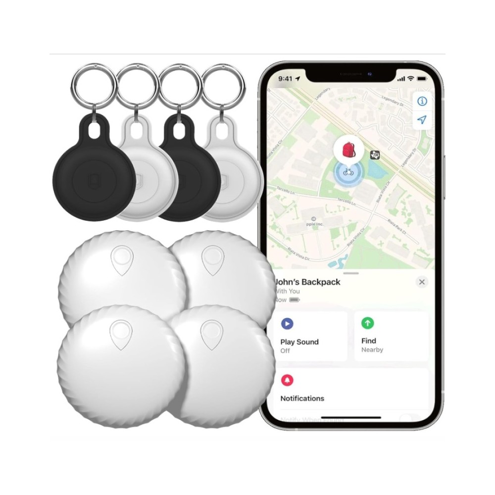 SMART Bluetooth lokalizátor Tagukioo Finder Tag , pro iOS, 4 ks